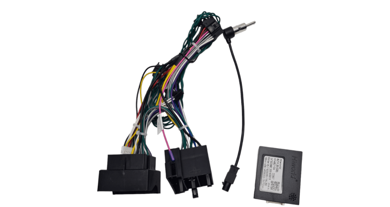Mercedes Benz W209 W203 W168 W463 CLK 9" Trimplate with SWC Harness ...